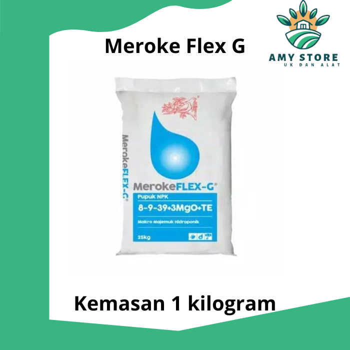 Jual Pupuk NPK Hidroponik Meroke Flex G 1 kg | Shopee Indonesia