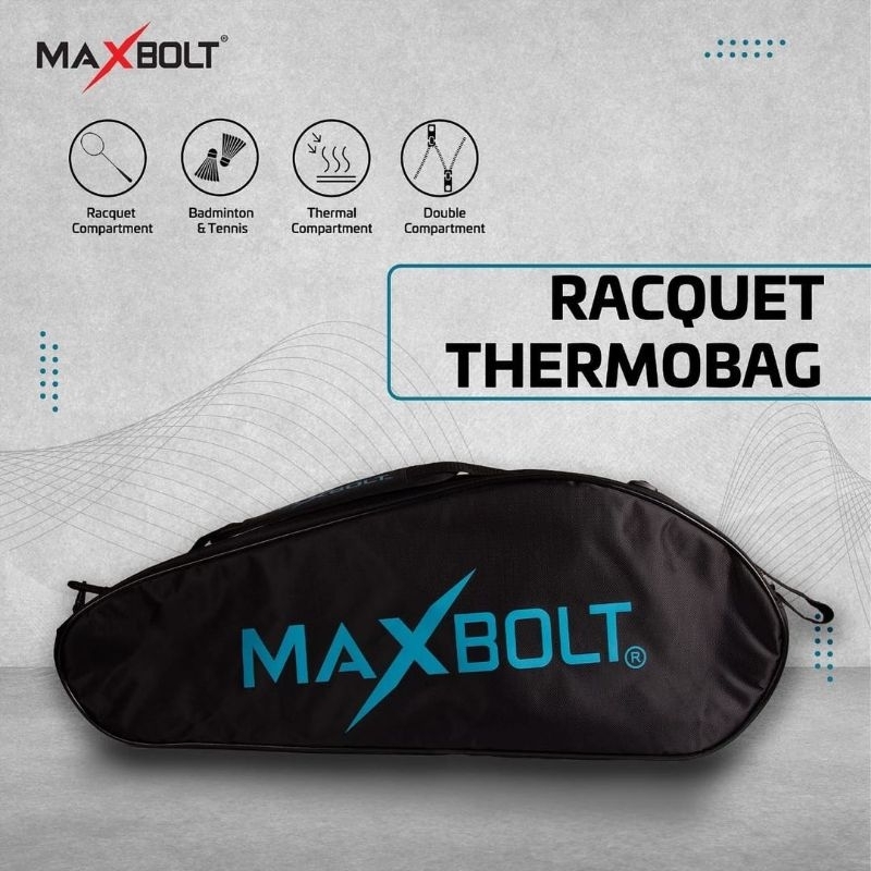 Jual TAS RAKET MAXBOLT ORIGINAL THERMOBAG 1R YH3004 | Shopee Indonesia