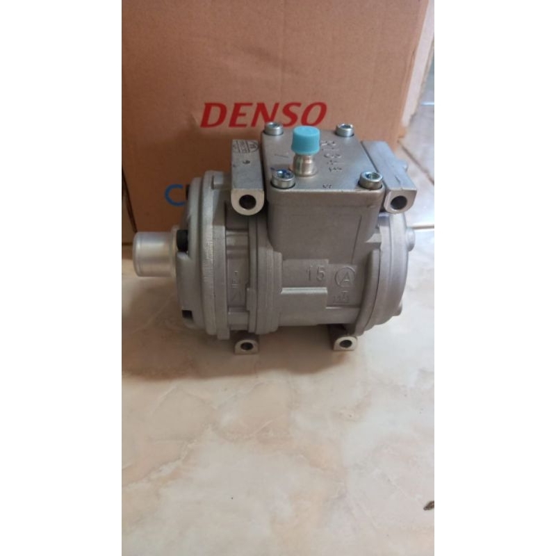 Jual kompresor compressor AC universal 10p 15a Denso | Shopee Indonesia