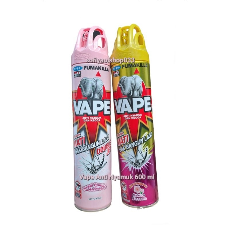 Jual Fumakilla Vape Anti Nyamuk Dan Kecoa 600 ml | Shopee Indonesia