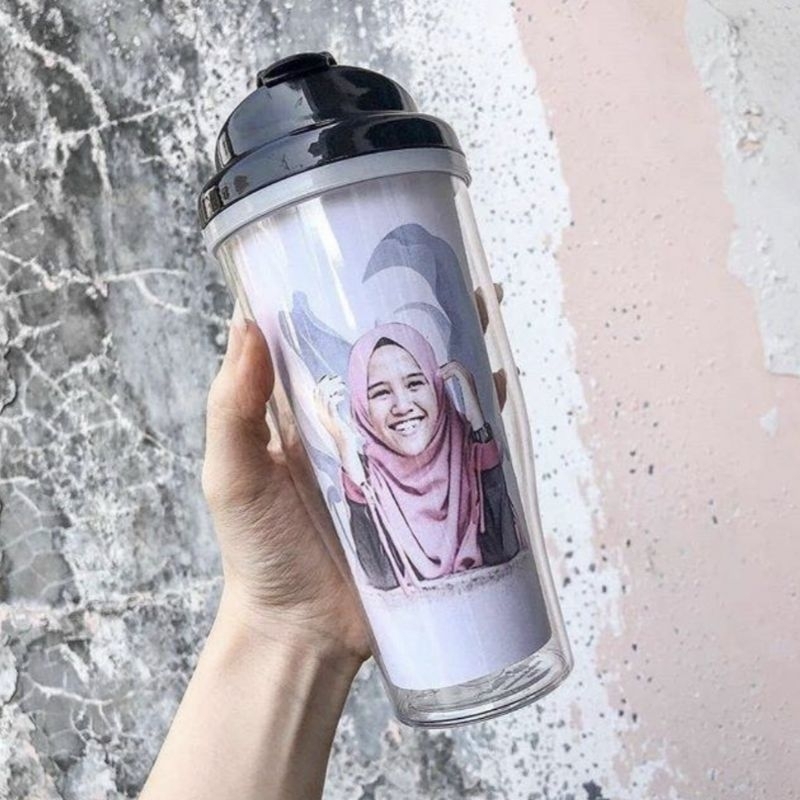 Jual Tumbler custom SEHARI JADI Tumbler insert / botol minum custom ...