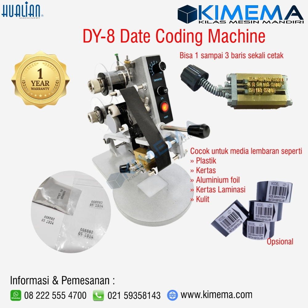 Jual Expired Date Printing Alat Cetak Tanggal Kadaluarsa Manual Code ...
