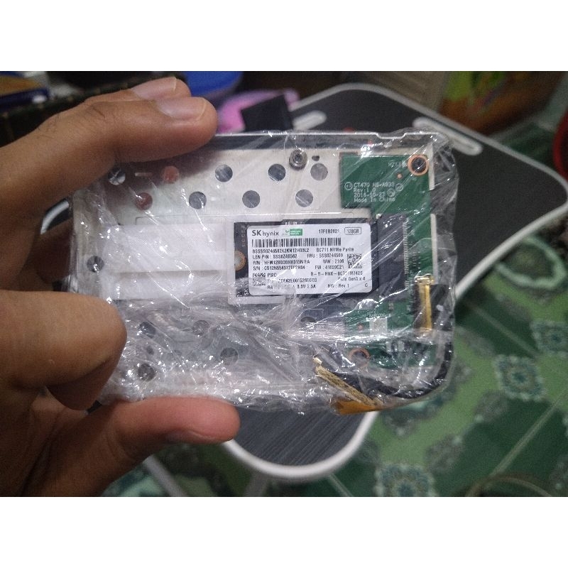 Jual SSD NVME 128 GB SK HYNIX BC711 PCIe Gen3 x 4 + Adaptor SATA | Shopee Indonesia