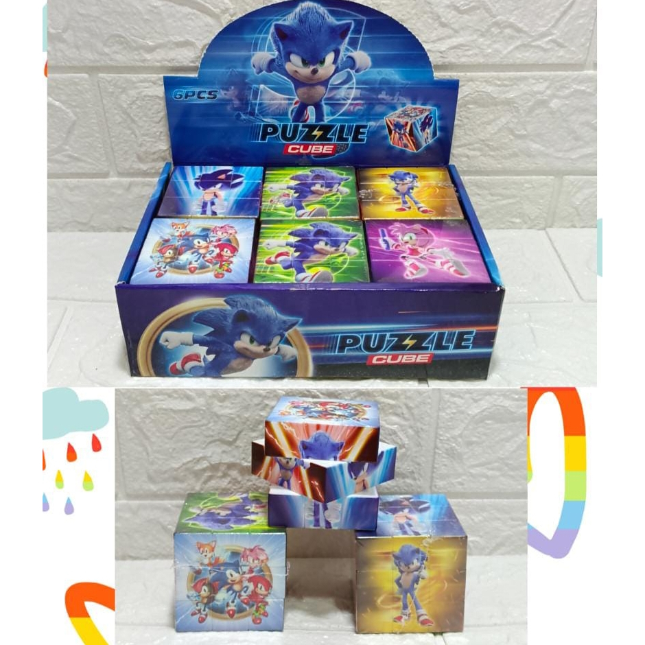 Jual Rubik Cube 3x3 - Rubik Karakter Anak Anak - Mainan Rubik Gambar ...