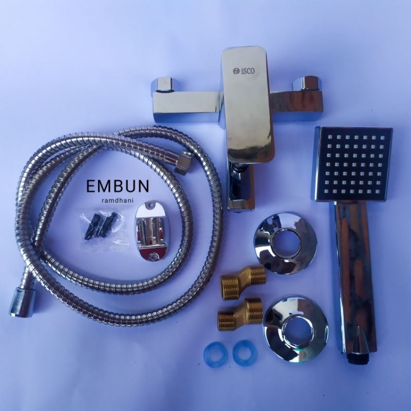 Jual KRAN SHOWER SET kran panas dingin + shower set kualitas premium | Shopee Indonesia