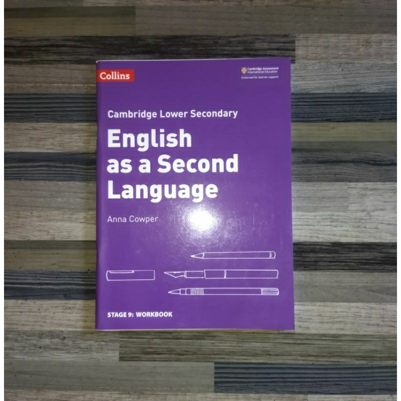 Jual CAMBRIDGE LOWER SECONDARY ENGLISH AS A SECOND LANGUAGE WORKBOOK STAGE 9 | Shopee Indonesia