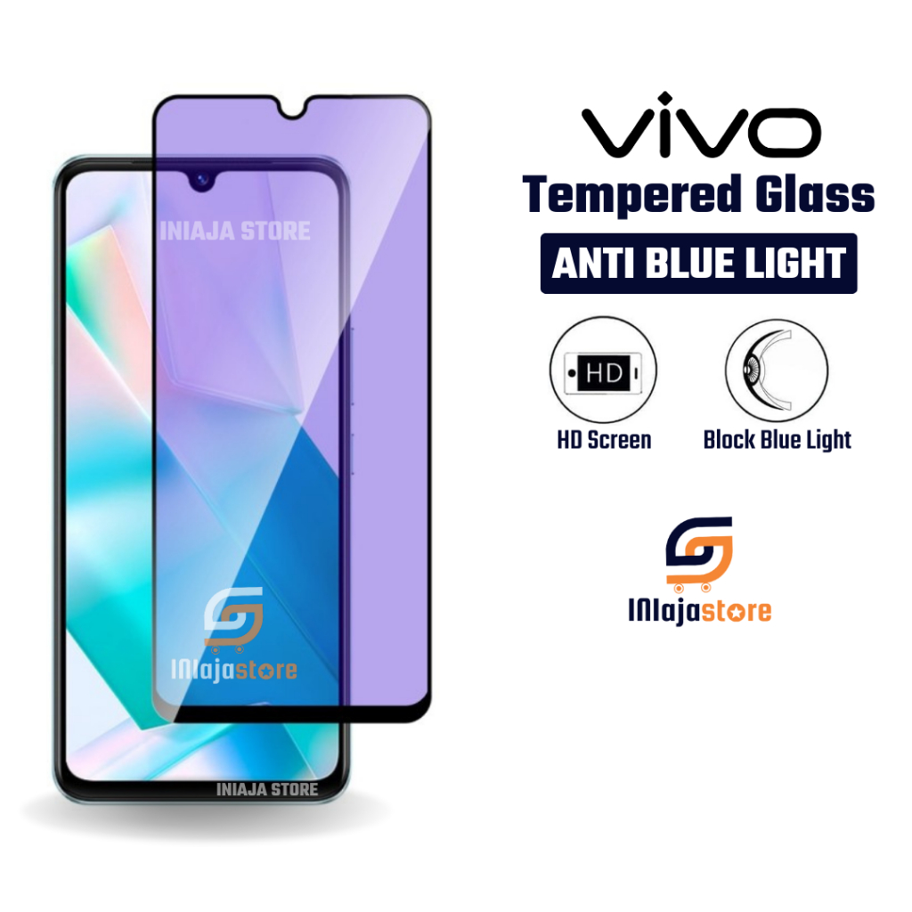 Jual Tempered Glass Anti Blue Light Vivo V29e 5G V27e V20 V20 Pro V20 Se V21 V21 5G V21e V21e 5G ...