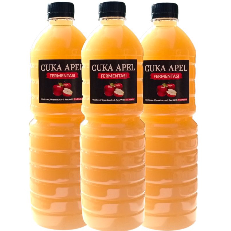 Jual Cuka Apel Murni 1 Liter | Shopee Indonesia