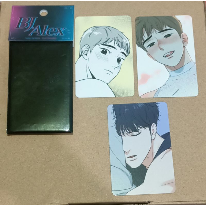 Jual OFFICIAL MERCH RANDOM PHOTOCARD UNSEALED PEARL BOY BJ ALEX LEZHIN ...