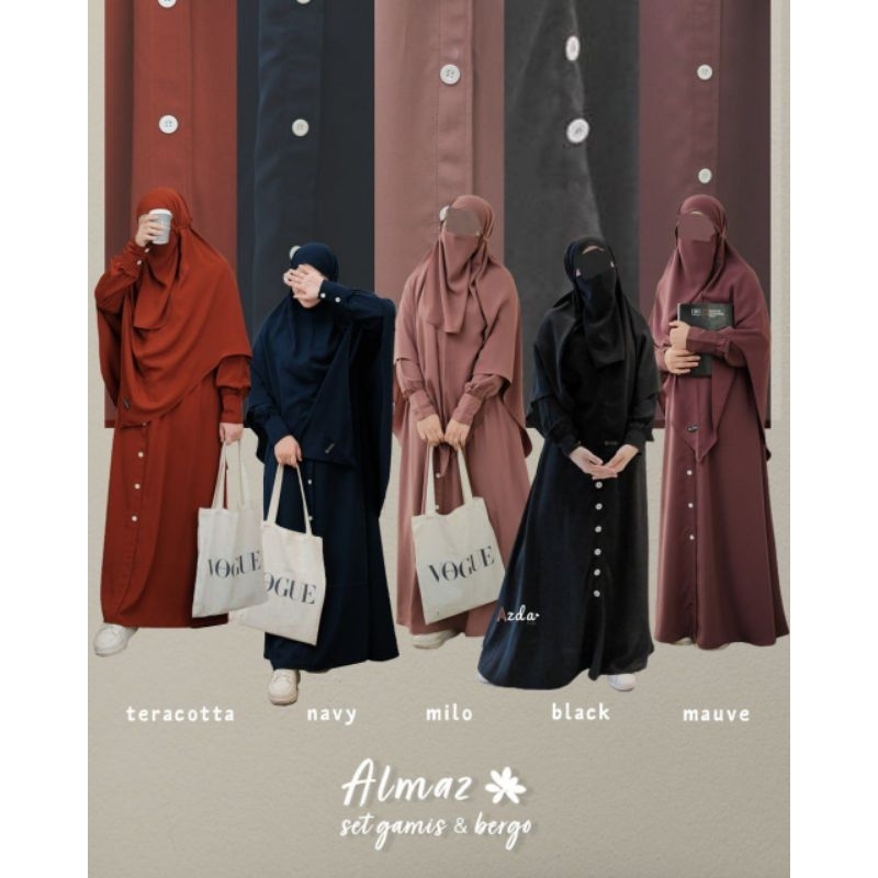 Jual ALMAAZ SET BY AZDA ( WAJIB TANYA STOK ) | Shopee Indonesia