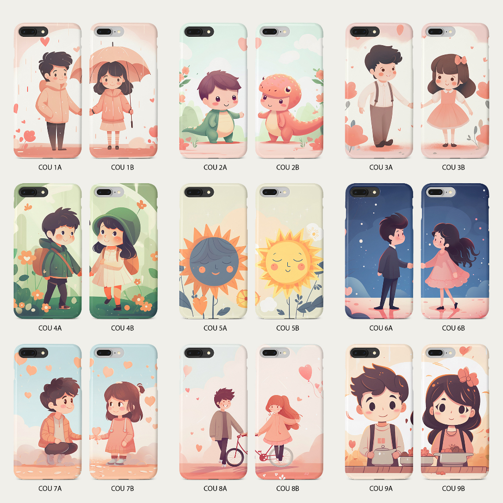 Jual Casing Case Couple Aesthetic Estetik All Phone Type Semua Tipe HP ...