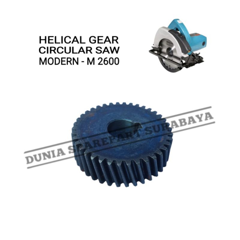 Jual HELICAL GEAR MESIN CIRCULAR SAW MODERN M2600 / M-2600L / GER MESIN ...