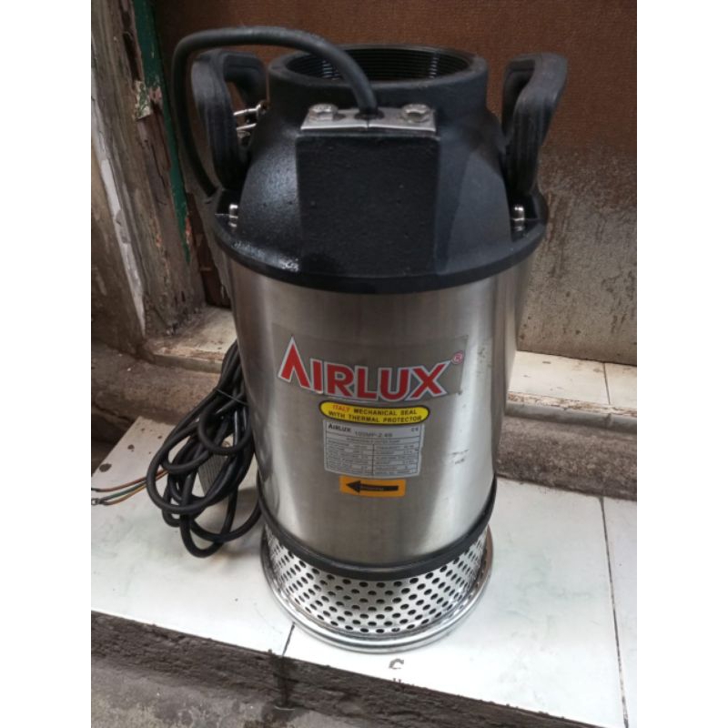 Jual Pompa Celup Kolam Tambak 4 Inch 1 Phase Airlux 100MP-2.4S | Shopee ...