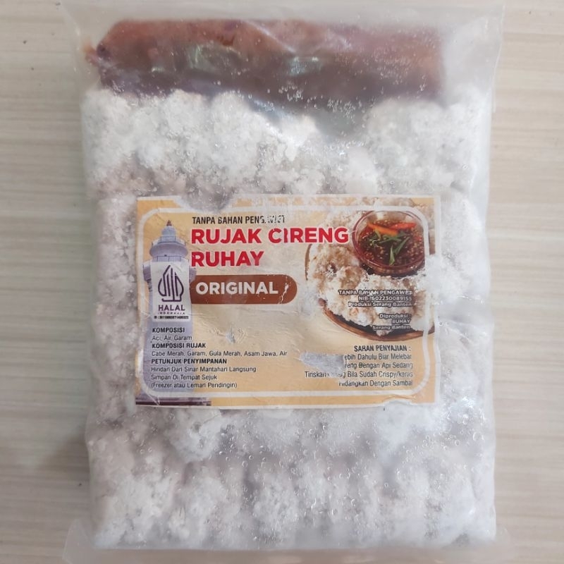 Jual cireng rujak ruhay isi 50 pc + saus rujak | Shopee Indonesia