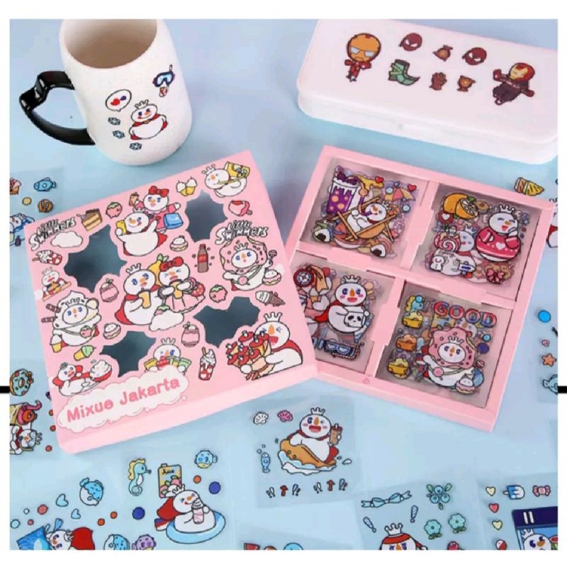 Jual STICKER MIXUE VIRAL ISI 100PC | Shopee Indonesia