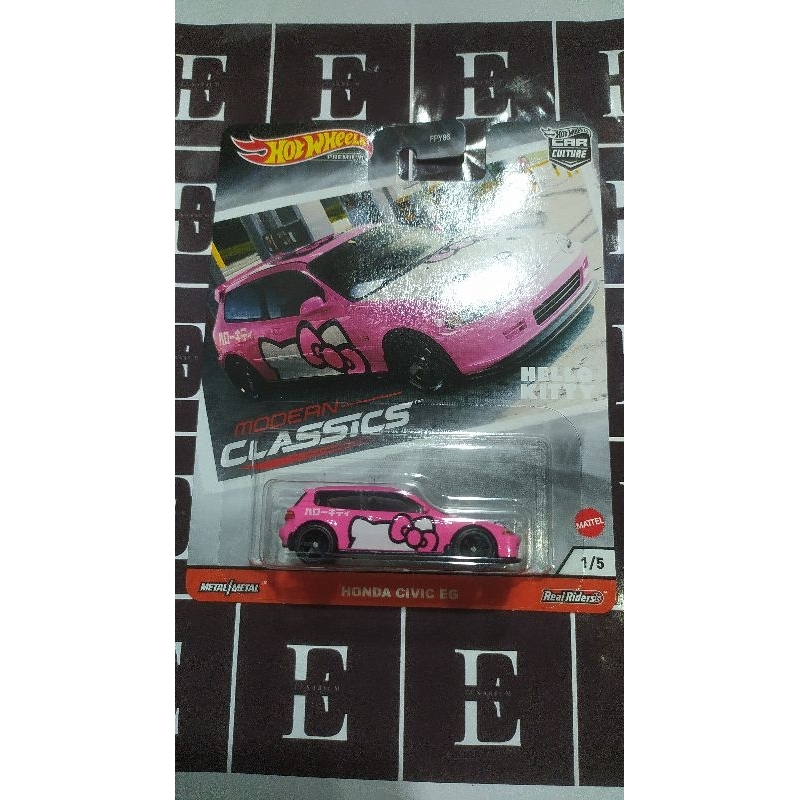 Jual Hotwheels Civic Eg Hello kitty Premium | Shopee Indonesia