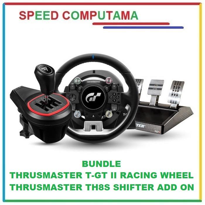 Jual Thrustmaster T300 RS GT EDITION + TH8S Shifter Add On Racing ...