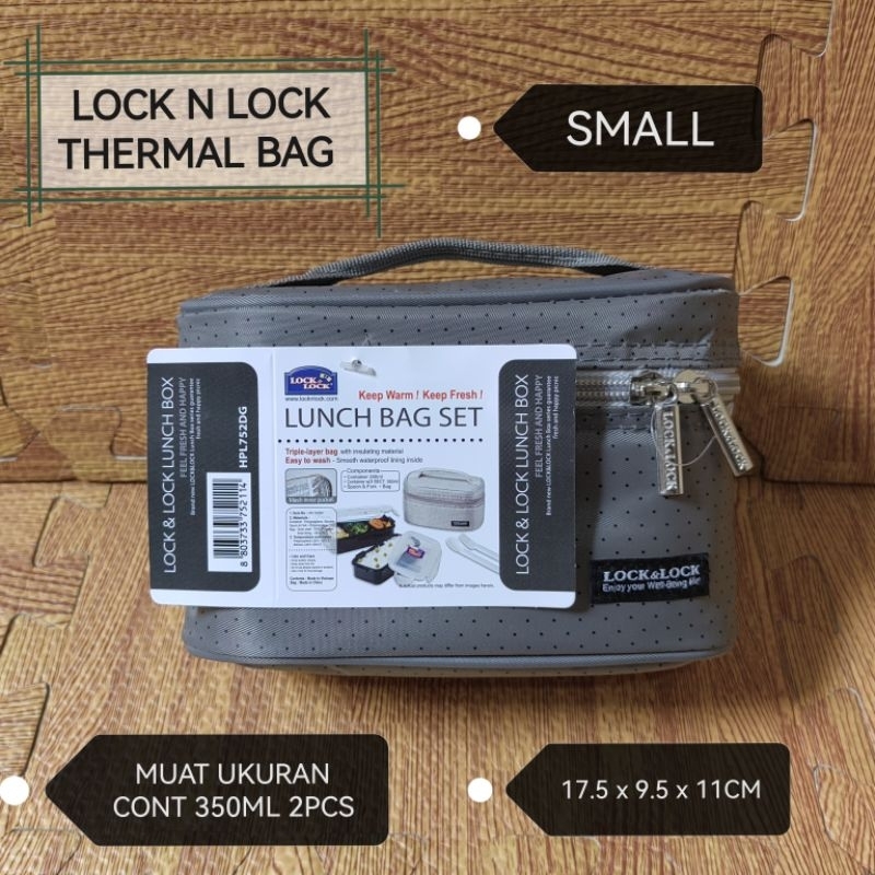 Jual Lock n Lock lunch bag thermal tas kotak makan tas bekal anak ...