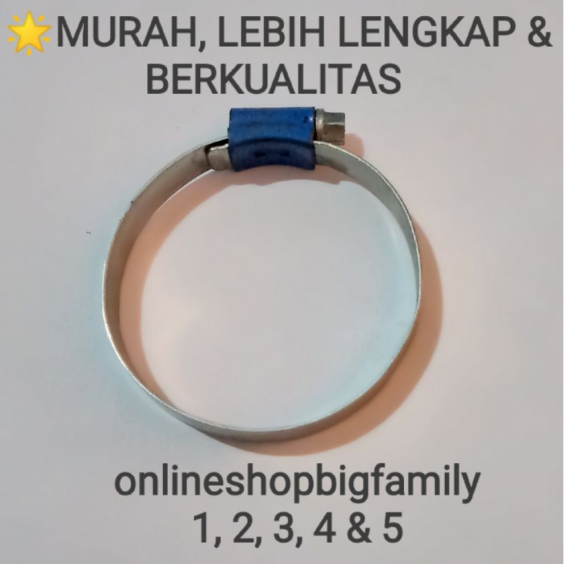 Jual KLEMAN SELANG 10X70 (LEBAR 10MM, DIAMETER 70MM) | Shopee Indonesia