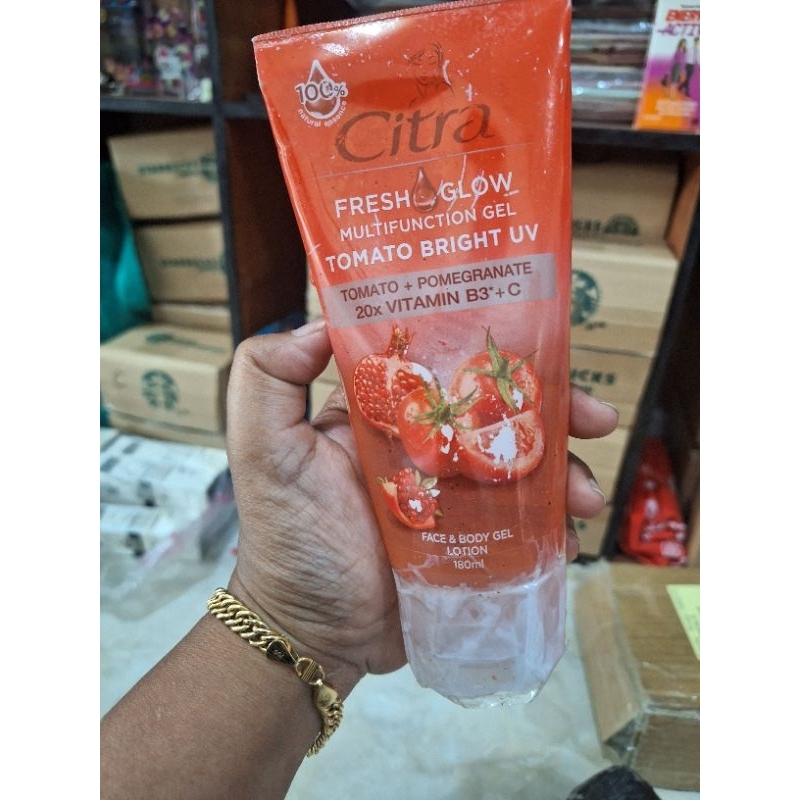 Jual CITRA FRESH GLOW MULTIFUNCTION GEL 180ML | Shopee Indonesia