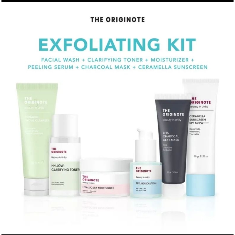 Jual THE ORIGINOTE paket 6 in 1 / The Originote skincare set | Shopee ...