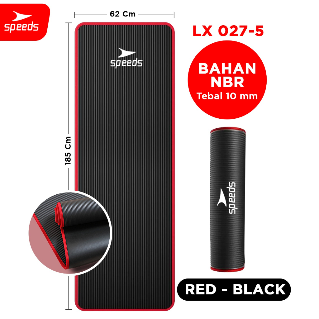 Jual SPEEDS Matras Yoga Mat Untuk Meditasi Yoga Gym Matrass Fitness ...