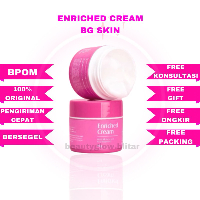Jual Enriched Cream BG Skin / Moisturizer | Shopee Indonesia