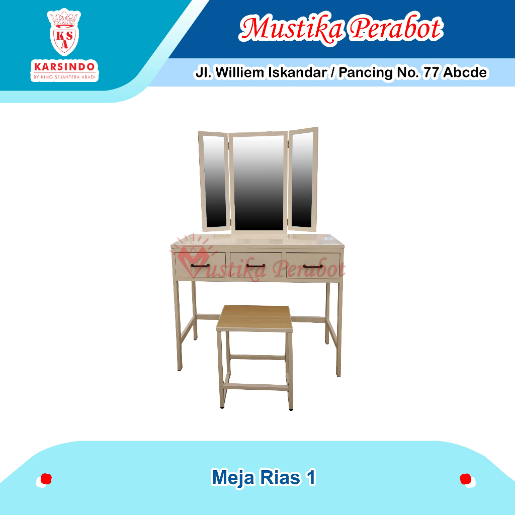 Jual meja rias plat besi terbaru | Shopee Indonesia