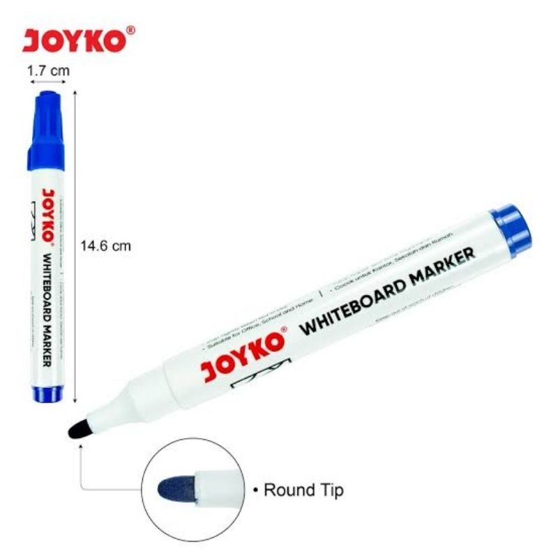Jual Spidol Permanen JOYKO PM-17 / WhiteBoard Marker Spidol Joyko WM-28 ...