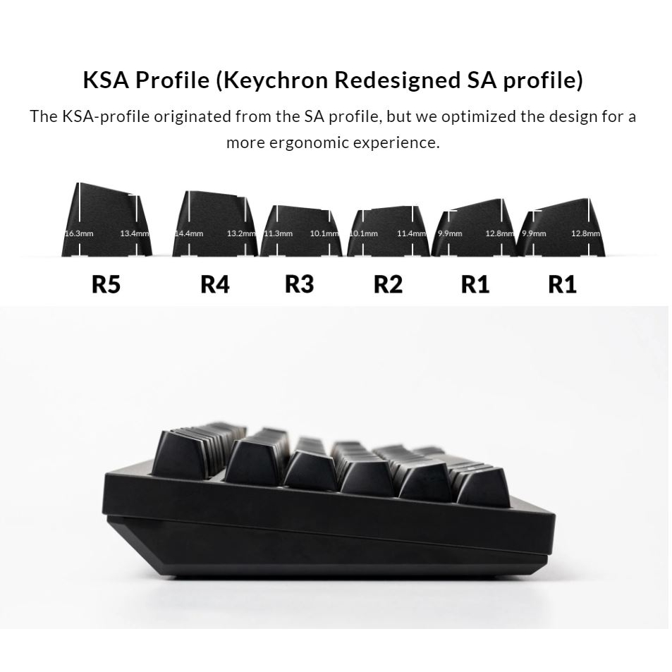 Jual Keychron Double Shot KSA PBT Keycap Full Keycap Set | Shopee Indonesia