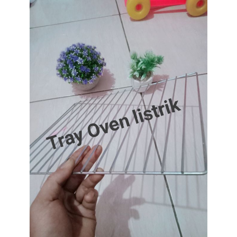 Jual Tray /Rak Oven listrik / ukuran 30 x 25 cm | Shopee Indonesia