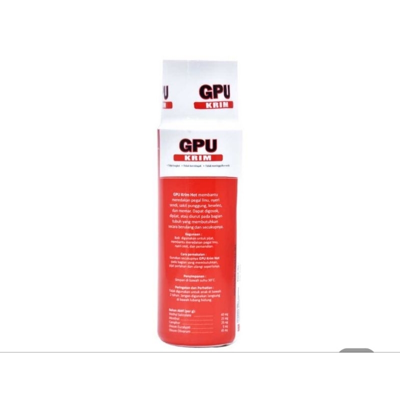 Jual GPU Krim Hot 120 g | Shopee Indonesia