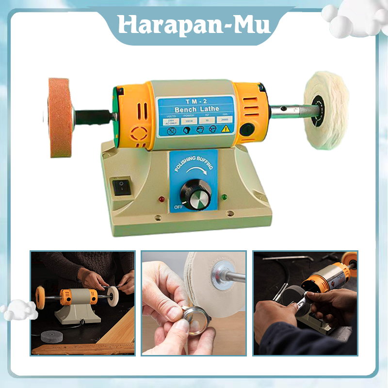 Jual Perhiasan Batu Permata Poles Buffer Mesin Bench Bubut Polisher TM ...