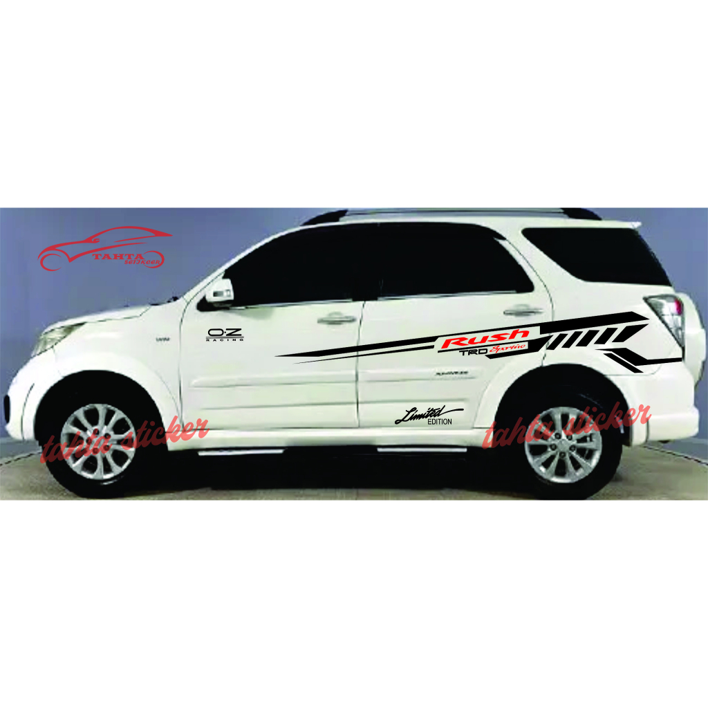 Jual Stiker Sticker mobil toyota ruhss sticker mobil daihatsu terios ...