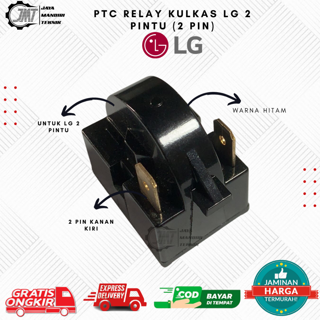 Jual PTC RELAY KULKAS LG 2 PINTU (2 Pin) | RILAY KULKAS | Shopee Indonesia