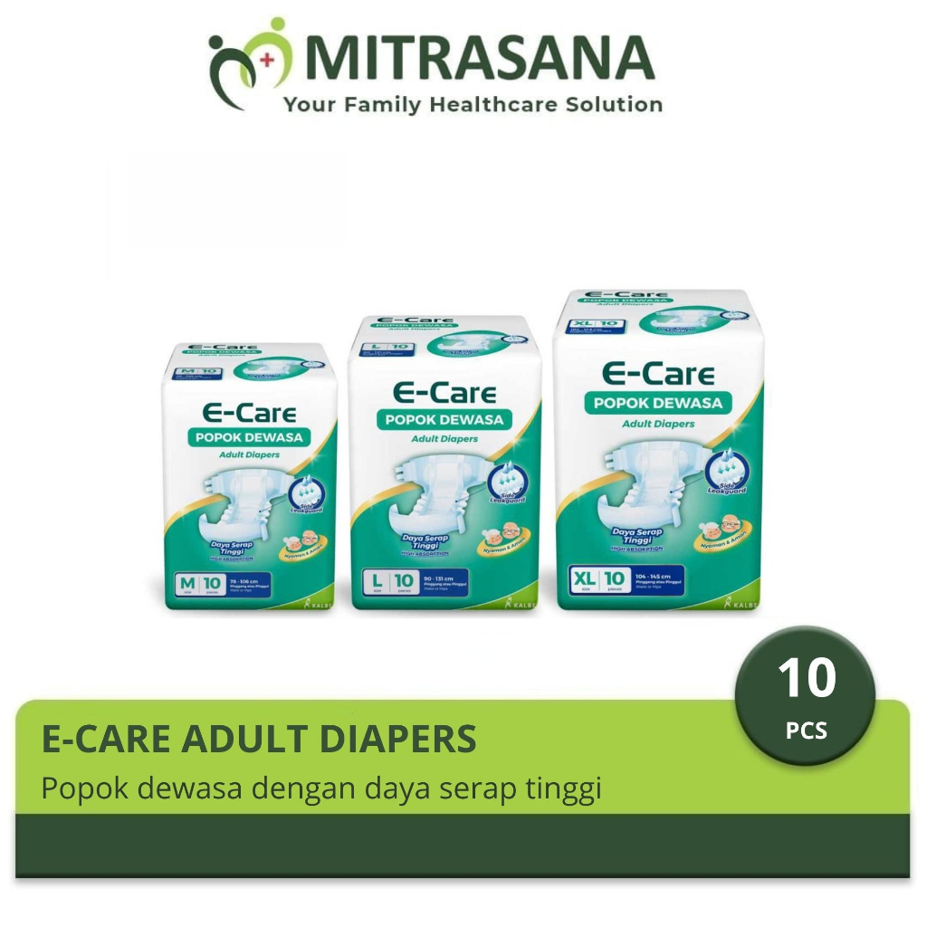Jual E-Care Adult Diapers (Popok Dewasa) | Shopee Indonesia