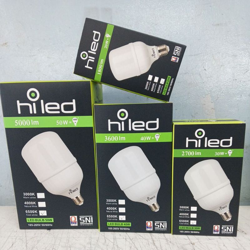 Jual BOHLAM LED HILED T7 SERIES 40W 220V 3000K 4000K 6500K/ WARM ...