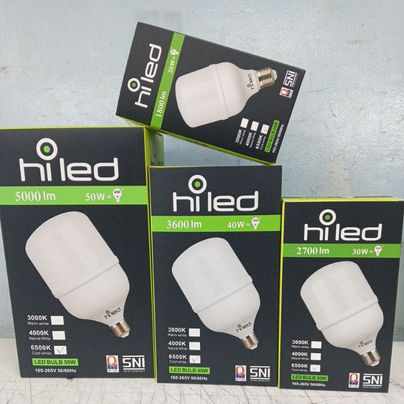 Jual BOHLAM LED T7 SERIES HILED 30W 220VOLT 3000K - 4000K - 6500K ...