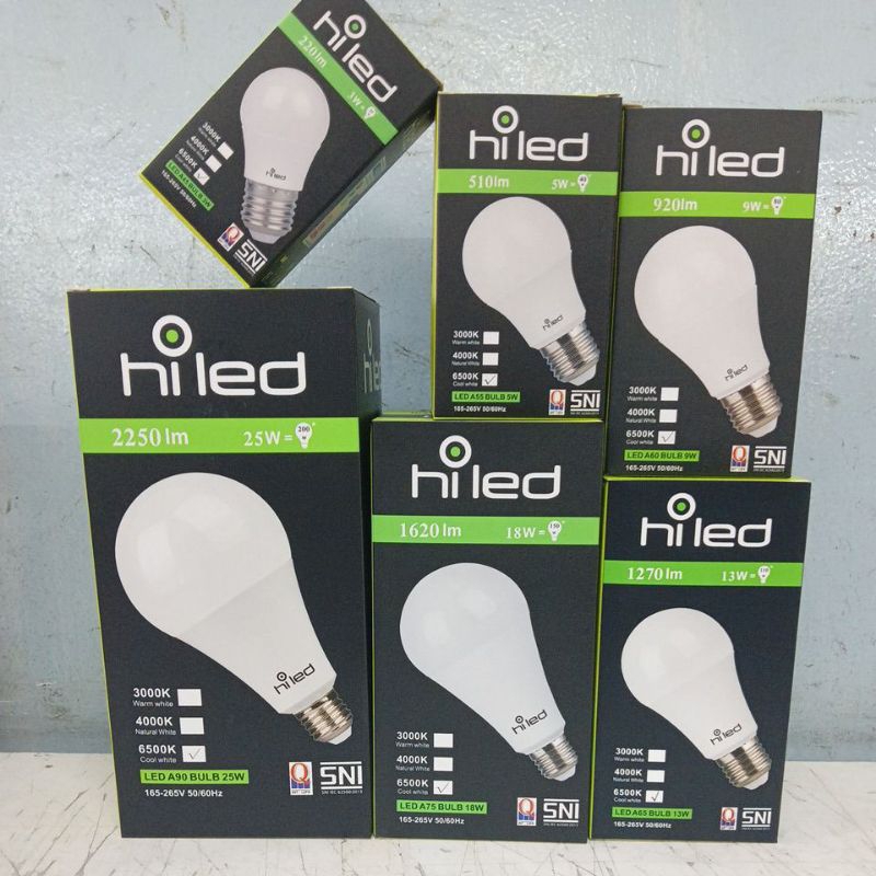 Jual BOHLAM LED HILED 5WATT 220VOLT 3000K - 4000K - 6500K | Shopee ...