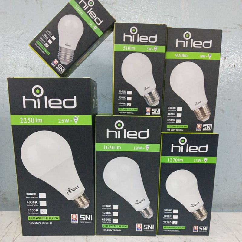 Jual BOHLAM LED HILED 3W 220V HEMAT ENERGI 3000K-4000K-6500K | Shopee ...