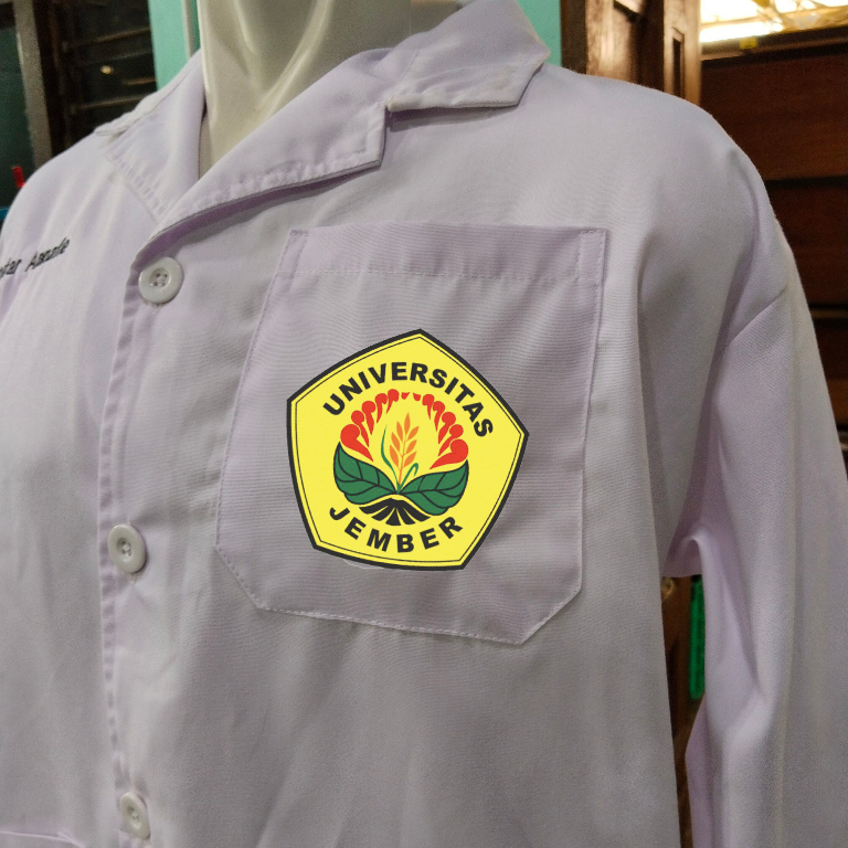 Jual Jas Lab / Jas Laboratorium / Baju Lab UNEJ Lengan Panjang | Shopee ...