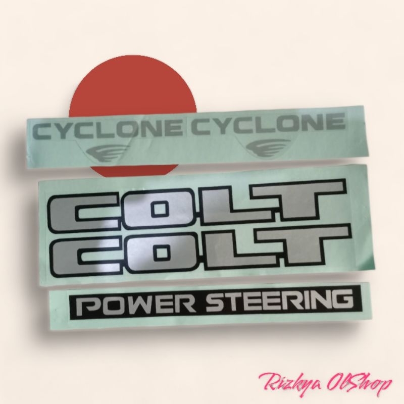Jual Striping Mobil CYCLONE COLT POWER STEERING | Shopee Indonesia