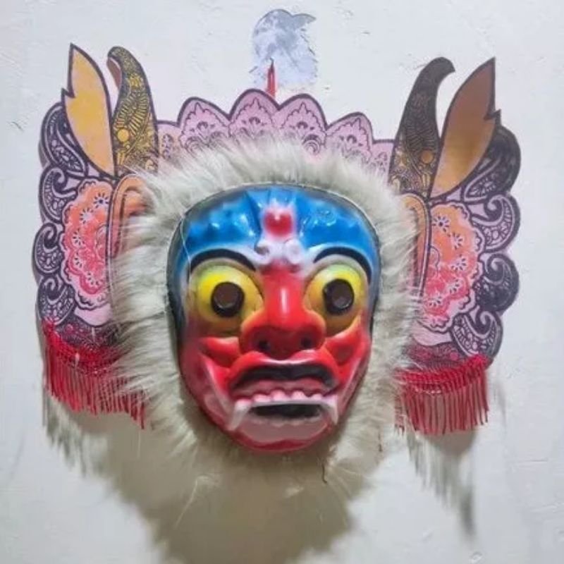 Jual topeng leak spon topeng wajah karakter leak bali | Shopee Indonesia
