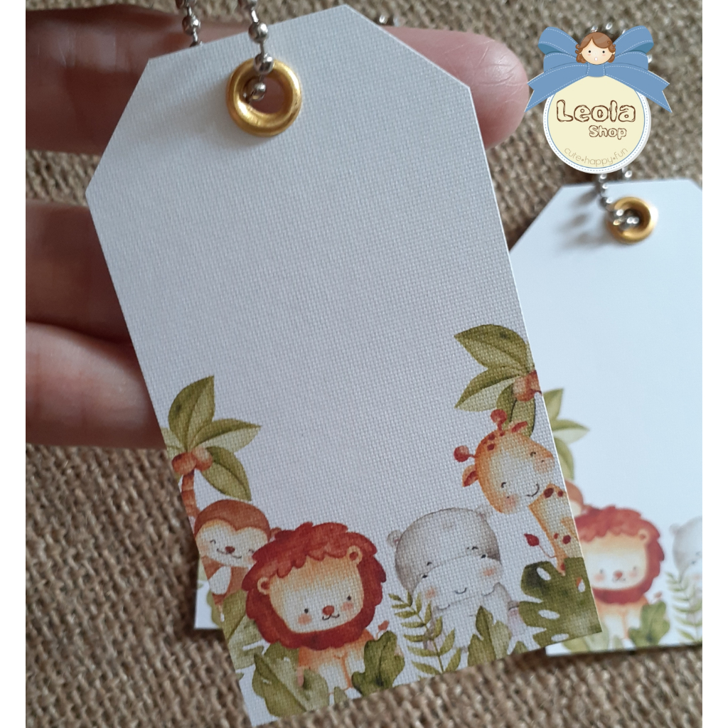 Jual Birthday Tag/Hang Tag Birthday Anak Custom Tulisan/Birthday ...