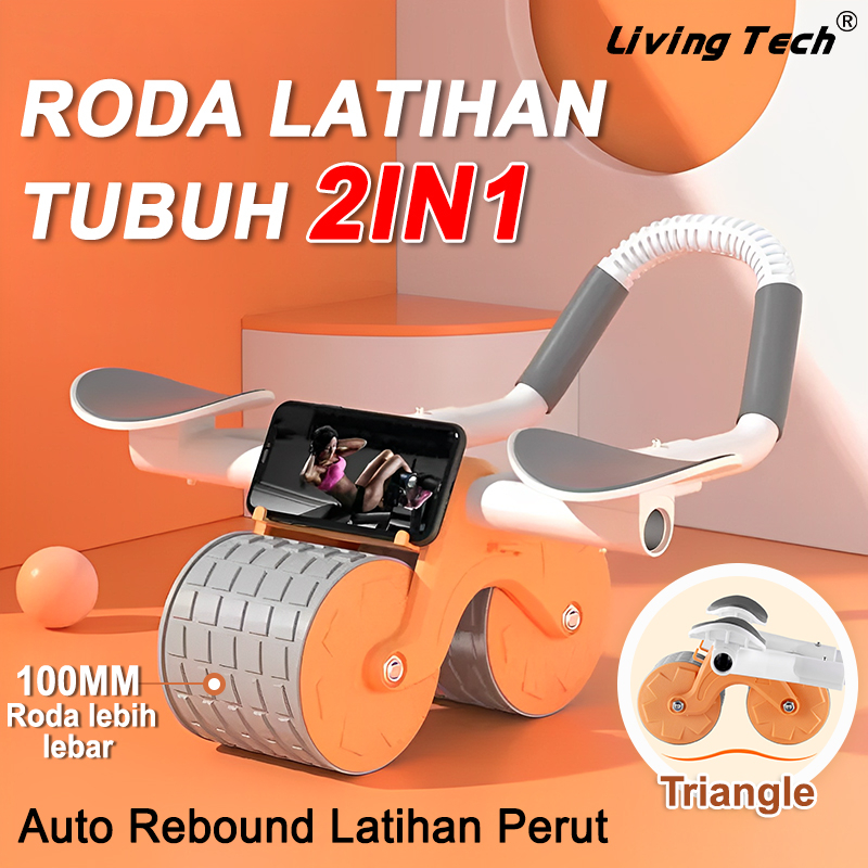 Jual LiVing Latihan Perut/Abdominal Roller / Ab Roller /Penopang Siku ...