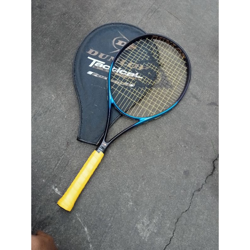 Jual raket tenis DUNLOP tactical series formula oversize original bekas ...