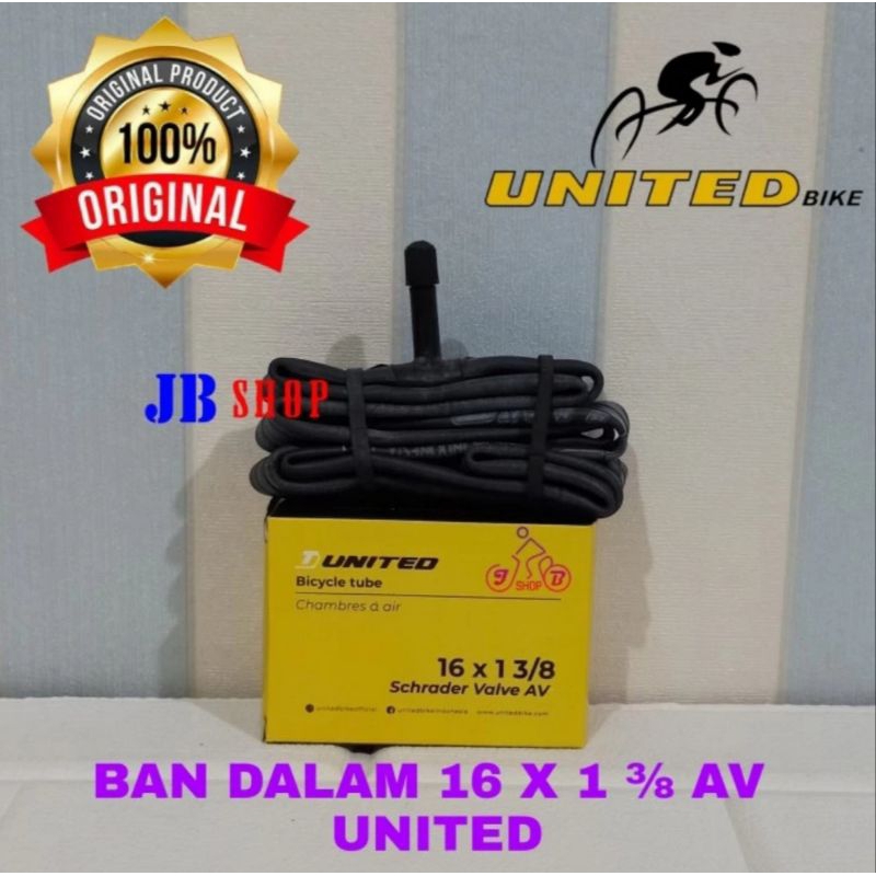 Jual BAN DALAM SEPEDA 16 X 1 3/8 349 AV SCHRADER 16X1 3/8 SEPEDA LIPAT KURSI RODA DLL | Shopee ...
