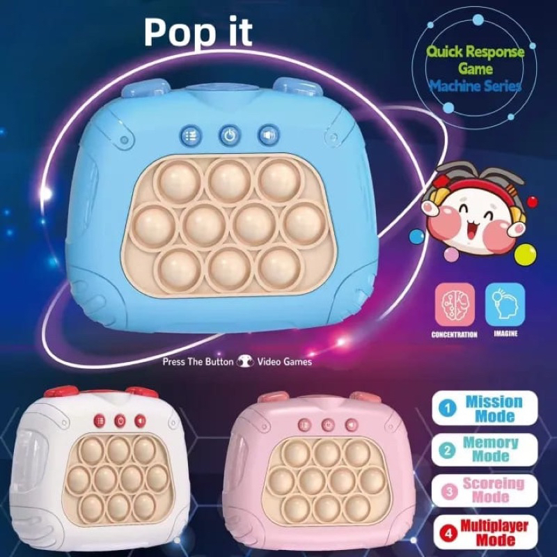 Jual Quick push mainan Pop It Elektrik / Elektronik Elektronic Fidget ...