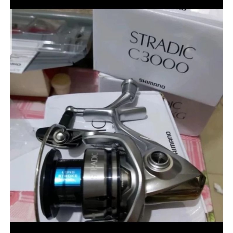 Jual reel Shimano stradic c 2500 3000 power handel micromodile II dus ...