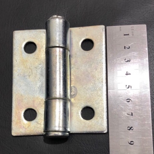 Jual RUSH 2lubang Engsel pintu besi LAS ADA LUBANG minimalis tebal kupu ...